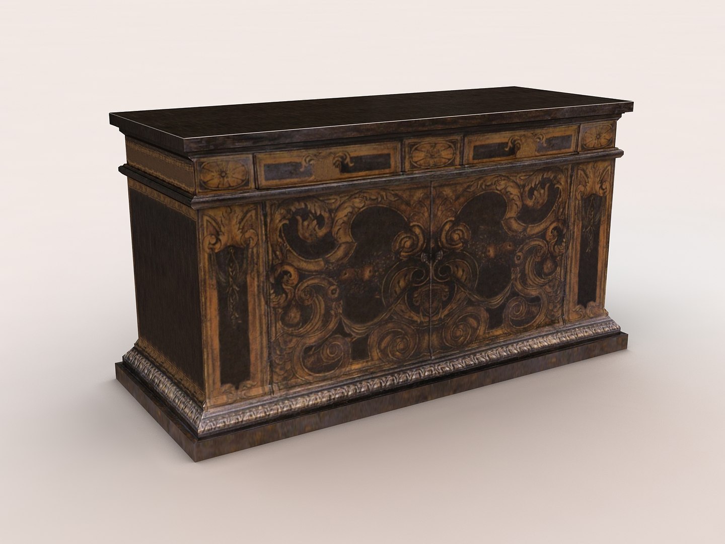Console 3d Model
