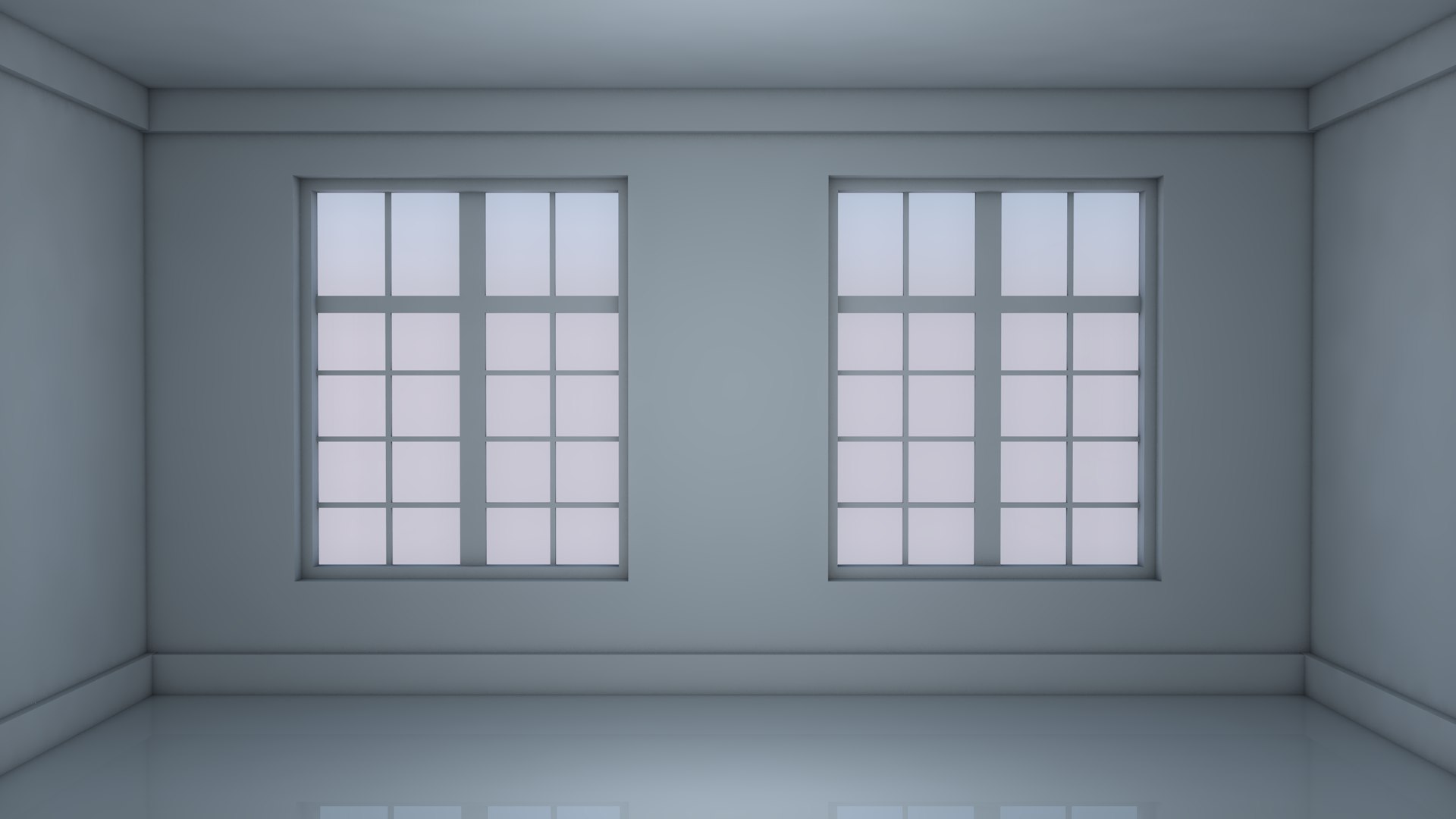 3D Empty Room Model - TurboSquid 2093882