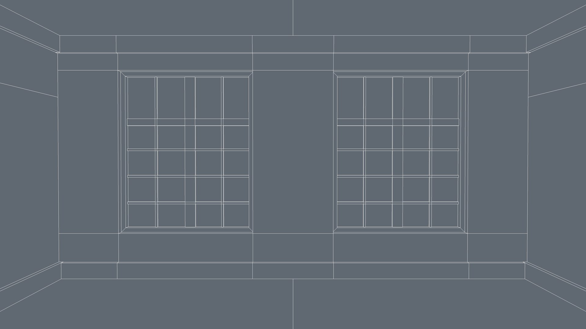 3D Empty Room Model - TurboSquid 2093882