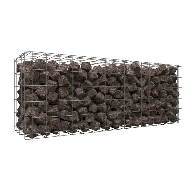 Gabion Wall 3D model - TurboSquid 2007032