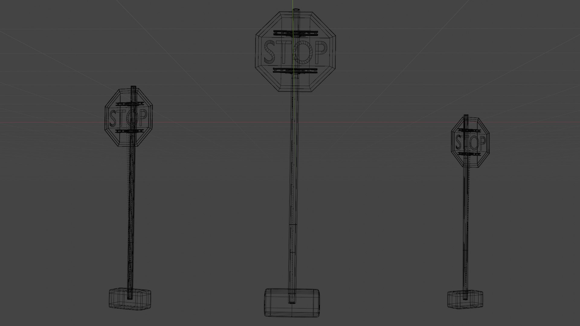 Stop Sign 3D model - TurboSquid 2165653