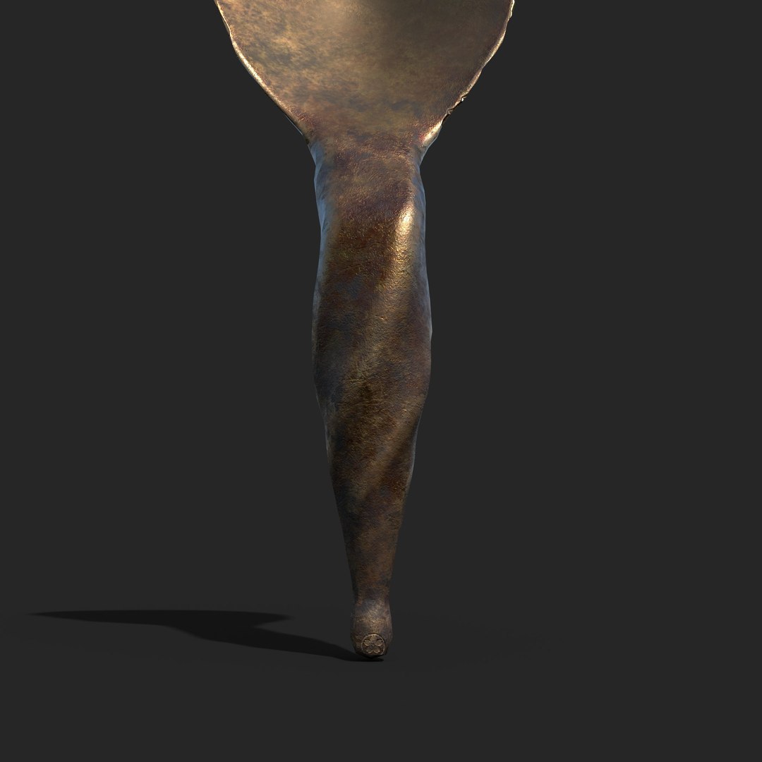 3D Medieval Bronze Spoon model - TurboSquid 1730173