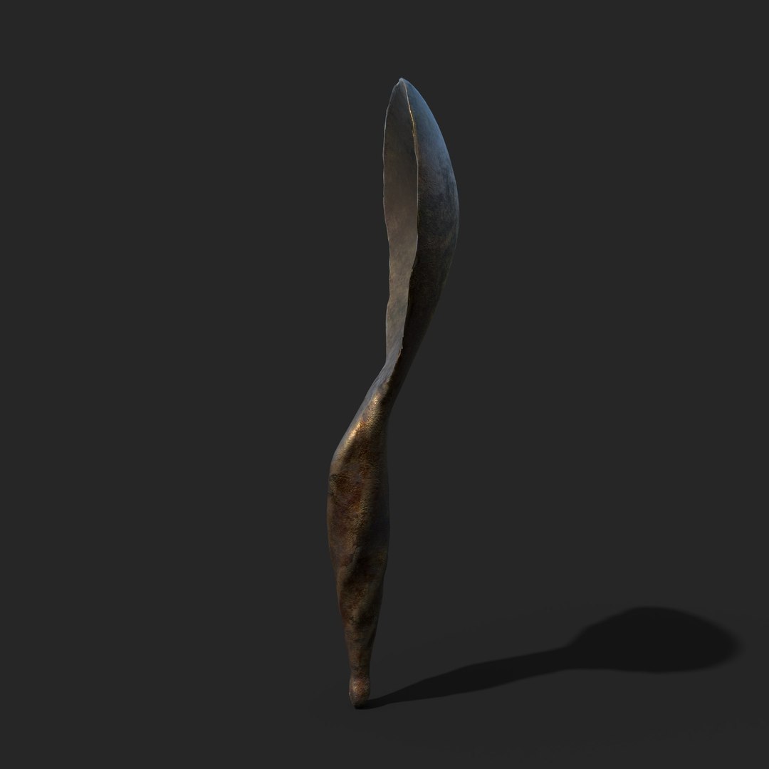 3D Medieval Bronze Spoon model - TurboSquid 1730173