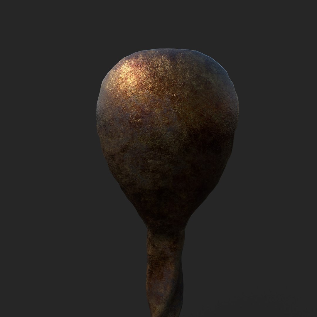3D Medieval Bronze Spoon model - TurboSquid 1730173