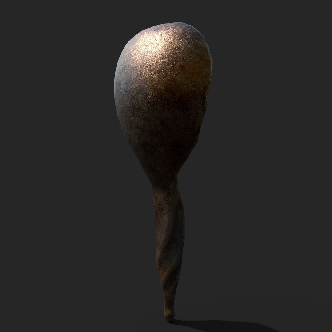 3D Medieval Bronze Spoon model - TurboSquid 1730173