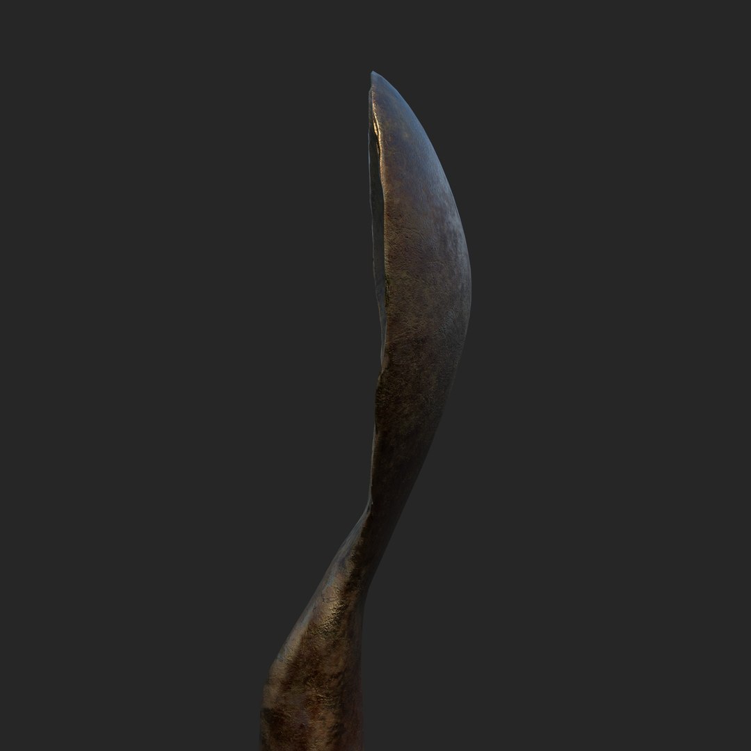 3D Medieval Bronze Spoon model - TurboSquid 1730173