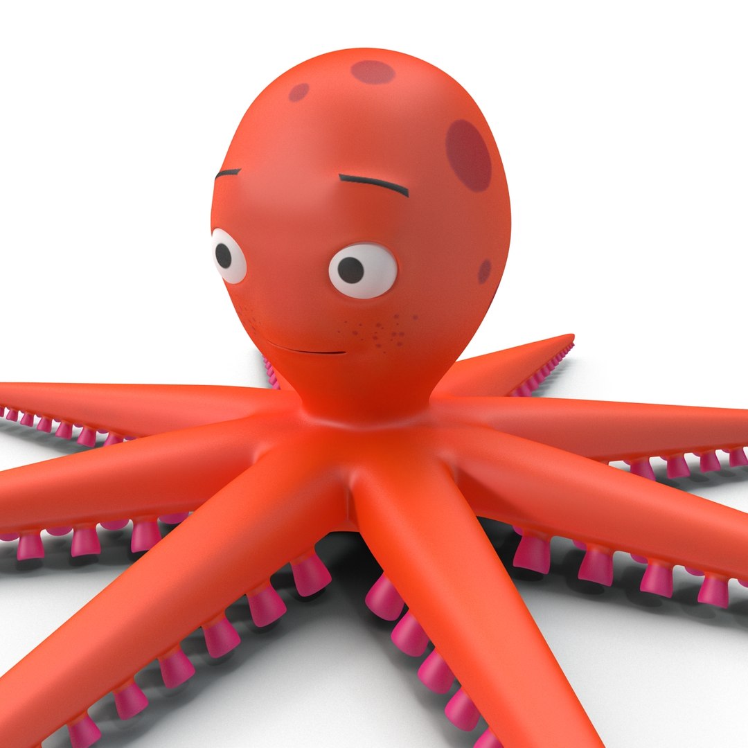 Cartoon Octopus Max