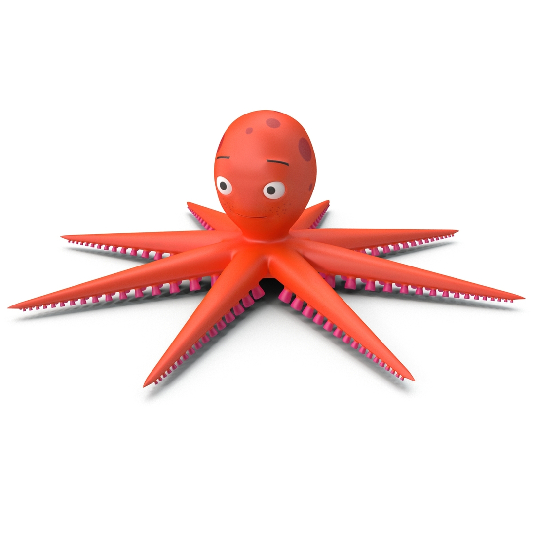 Cartoon Octopus Max