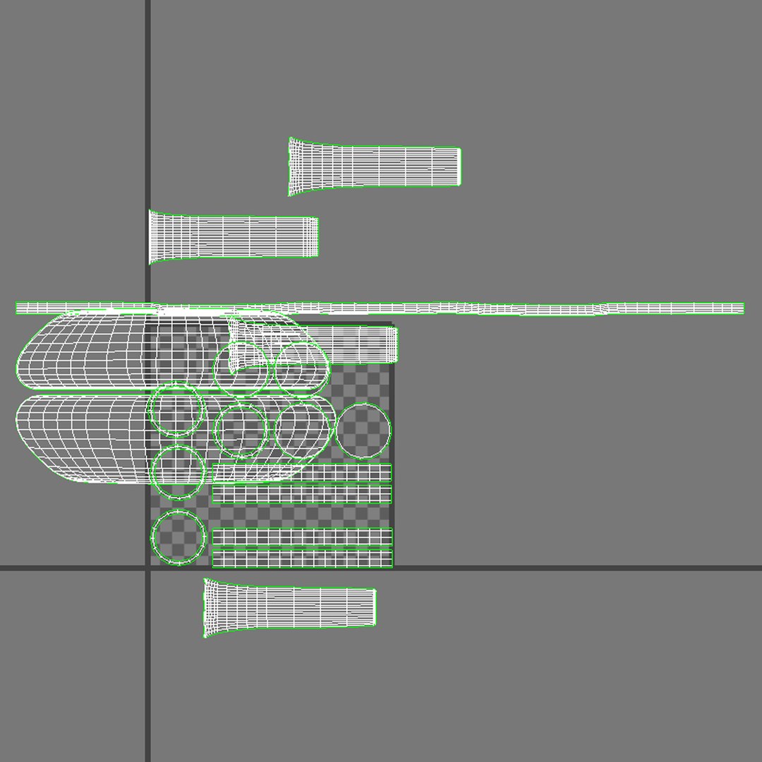 3D CB2 Console Marcello Model - TurboSquid 2233889