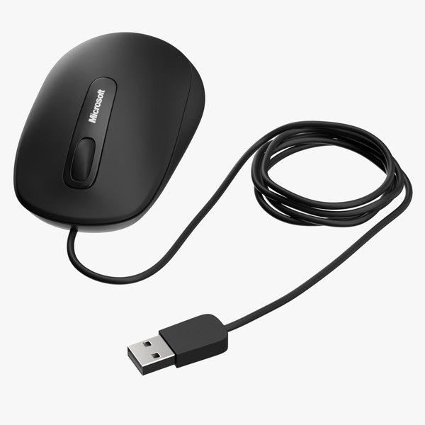 Microsoft Comfort Mouse 3000 3D 모델 - TurboSquid 1406015