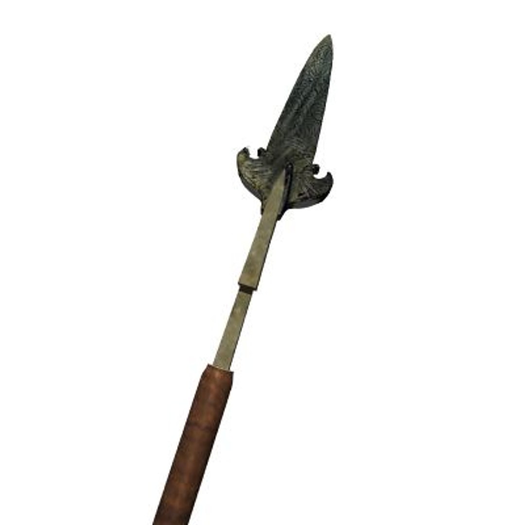 Free Obj Mode Medieval Pole Arms