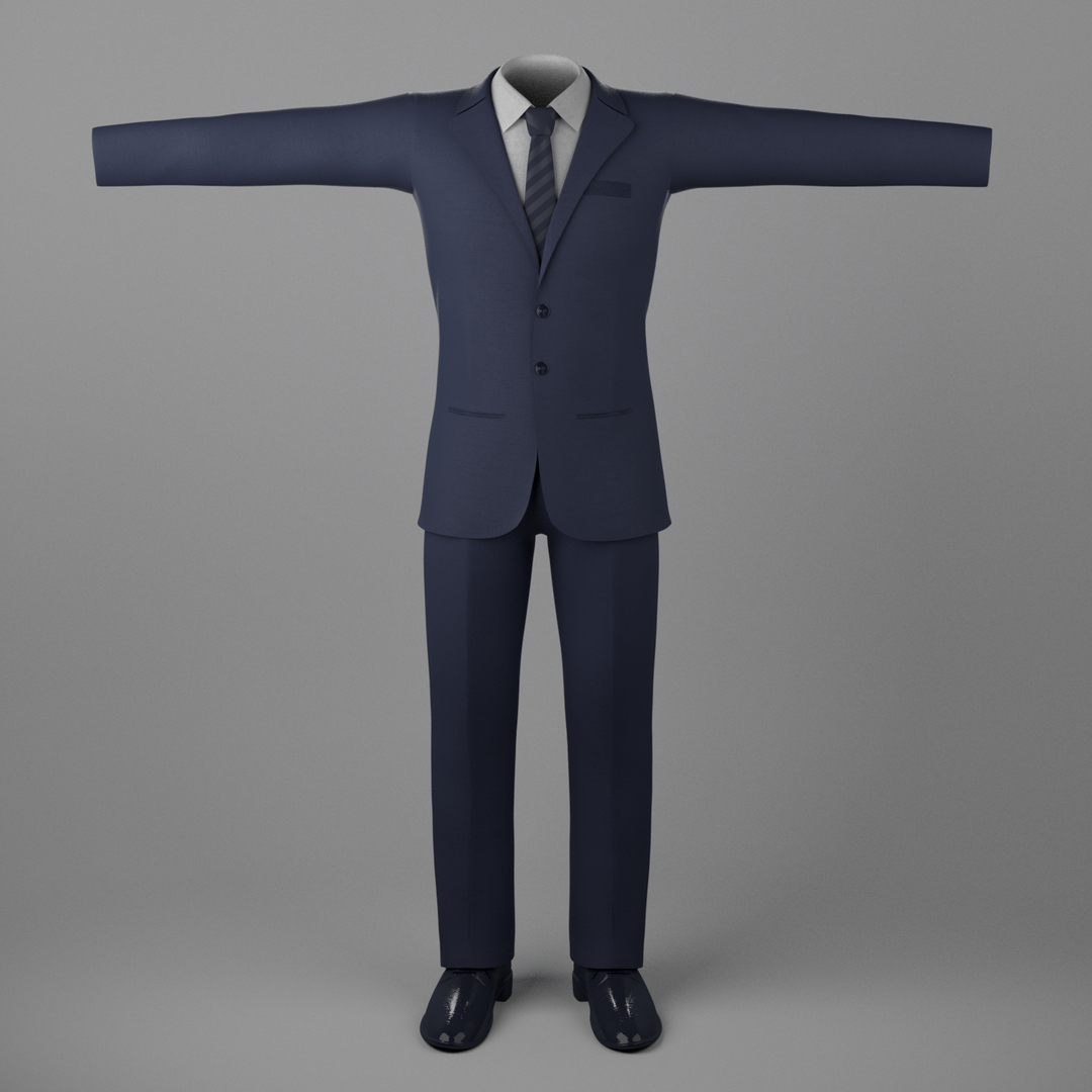 Suit Jean Cloth 3d Ma