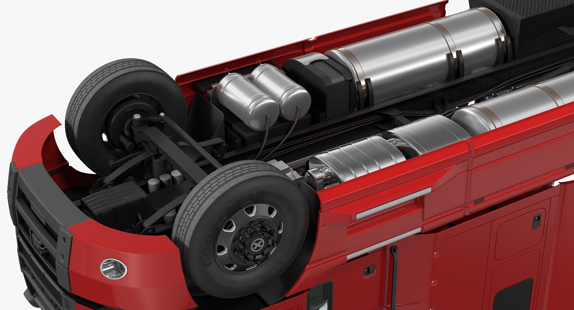 Mack anthem truck 2018 3D model - TurboSquid 1300234