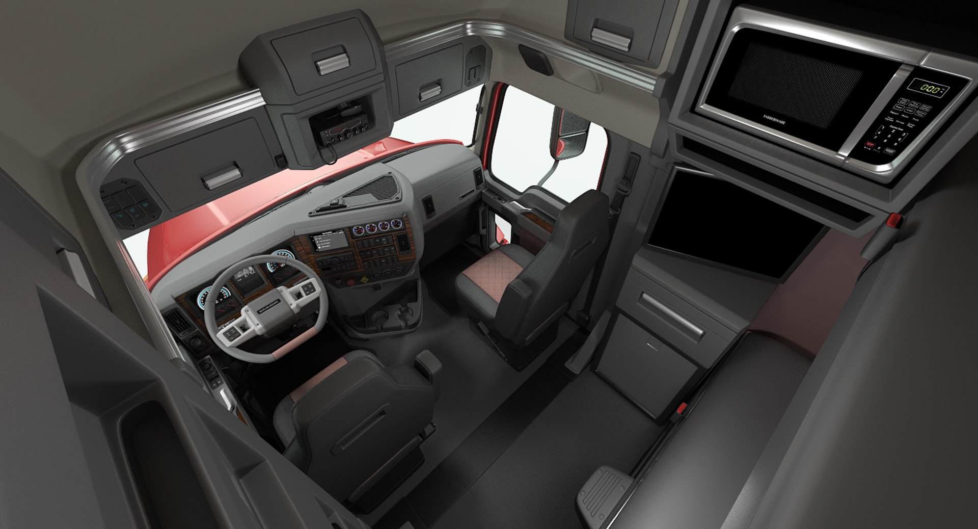 Mack anthem truck 2018 3D model - TurboSquid 1300234