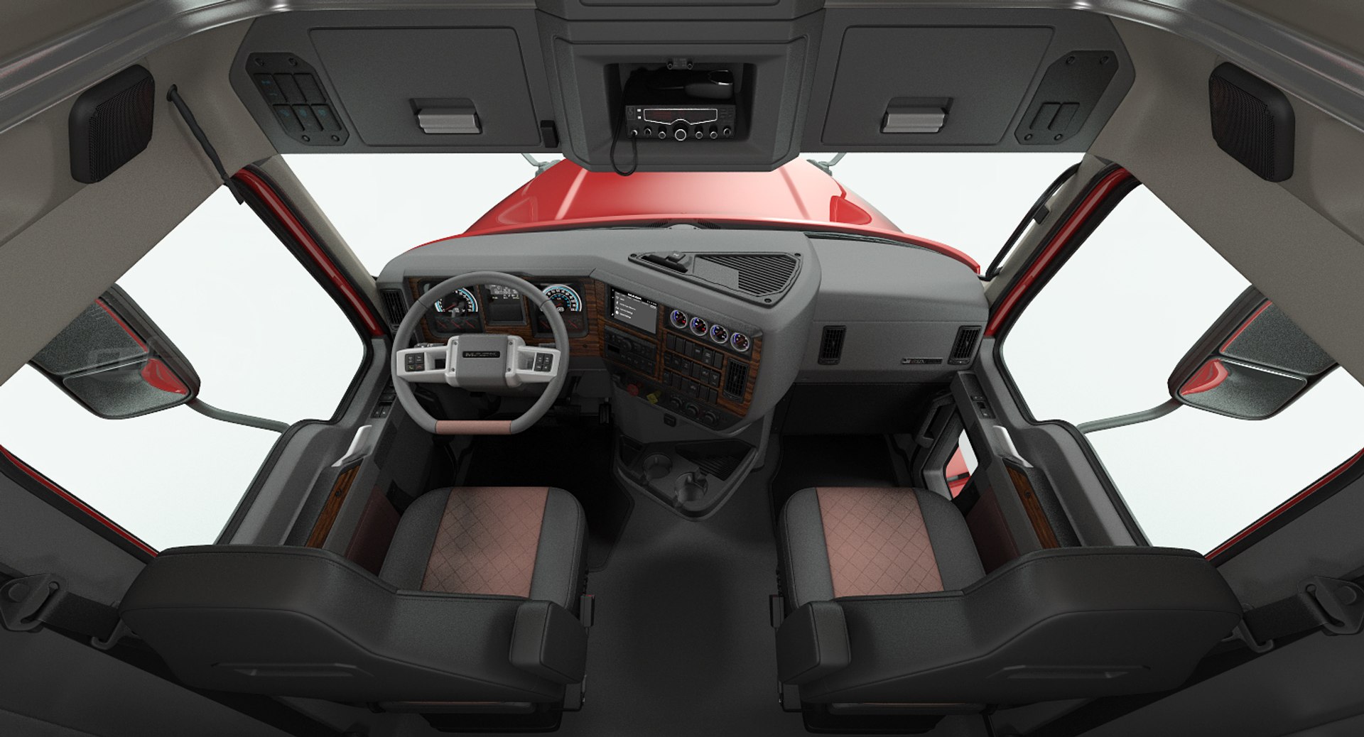 Mack anthem truck 2018 3D model - TurboSquid 1300234