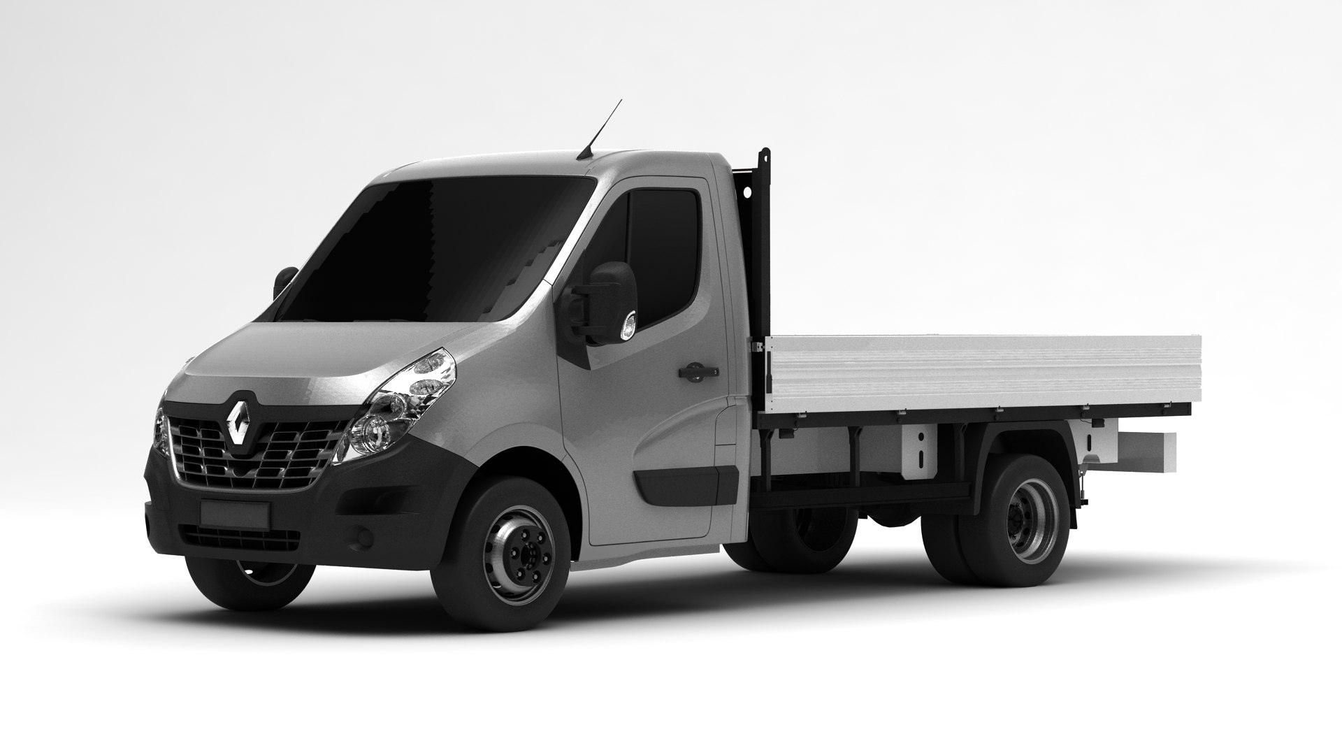 3D Renault Master Tipper 2018 Model - TurboSquid 1839169