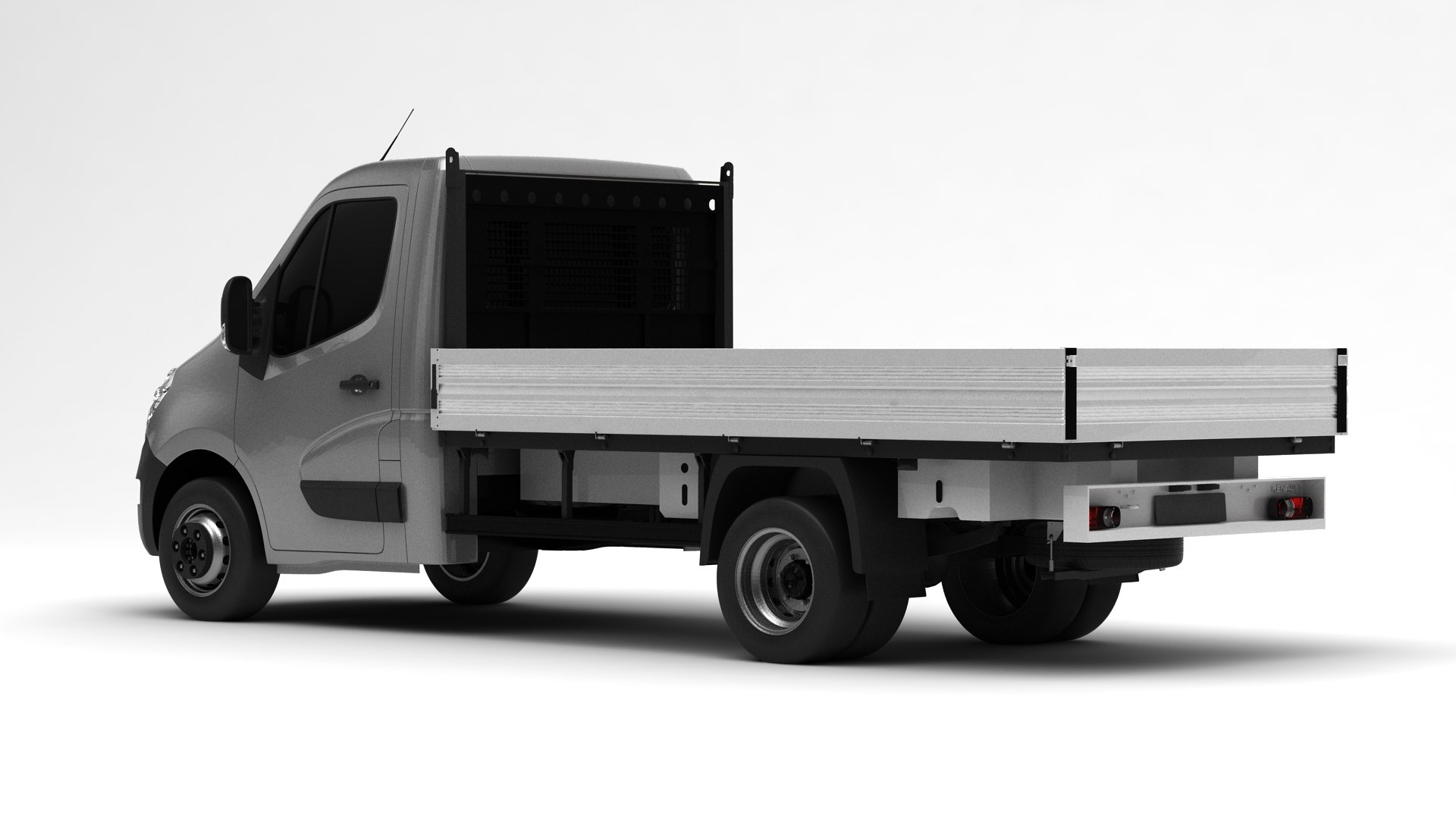 3D Renault Master Tipper 2018 Model - TurboSquid 1839169