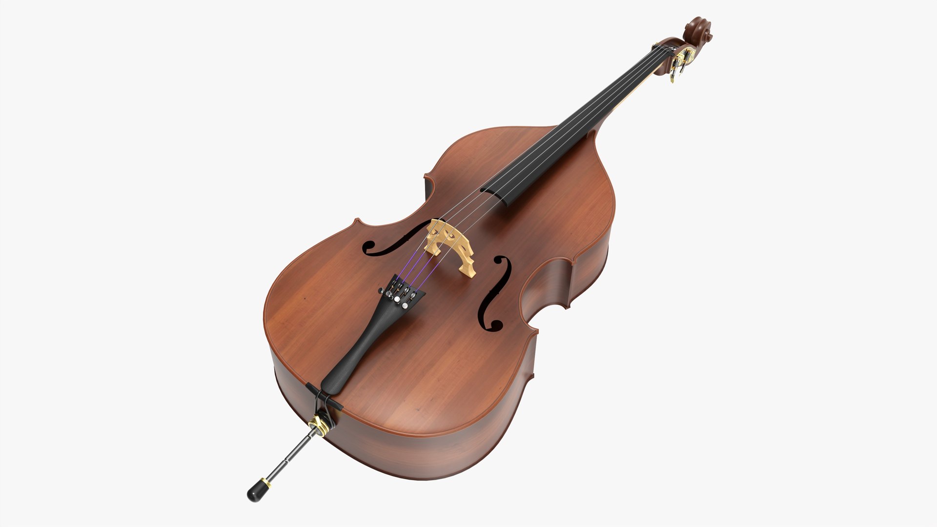 3D Model Double Bass 01 - TurboSquid 1809440