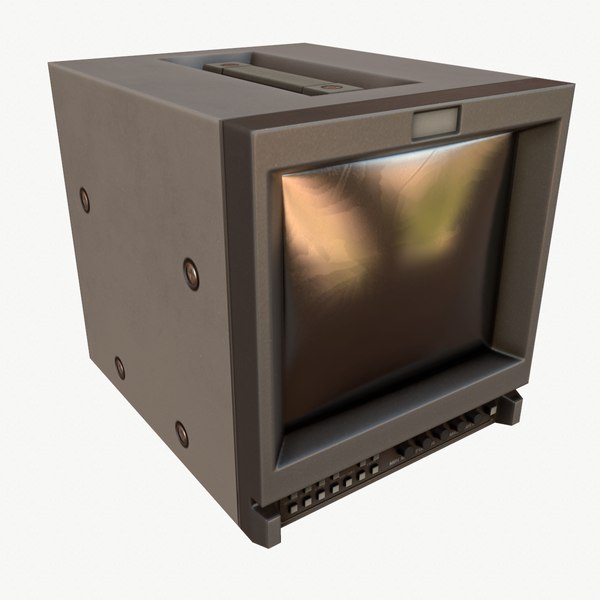 free computer 02 3d model