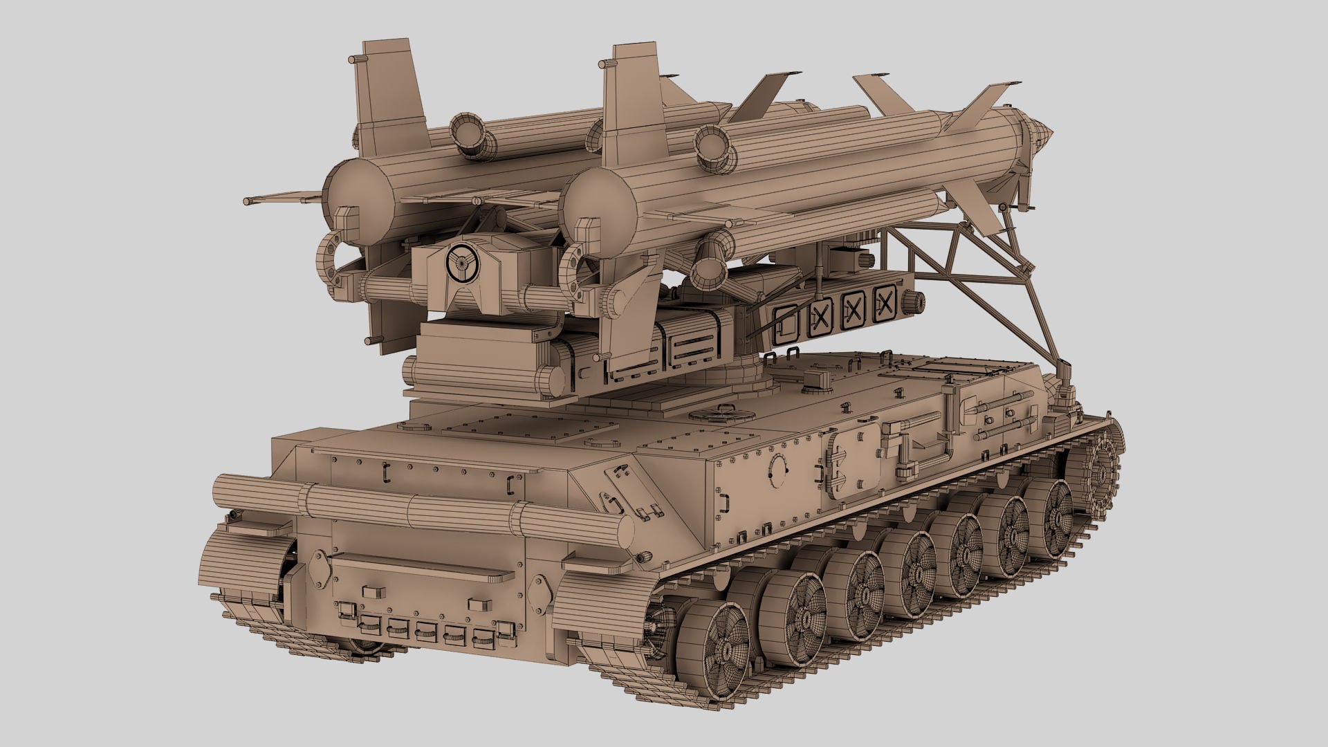 3d Model Russian 2k11 Krug Ganef