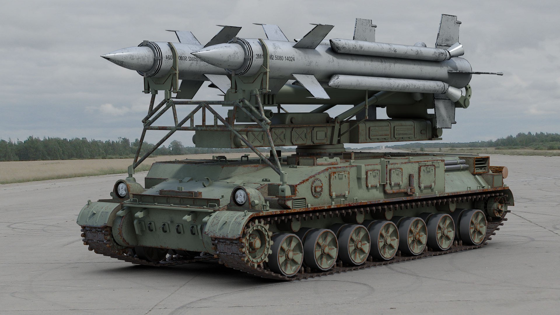 3d Model Russian 2k11 Krug Ganef
