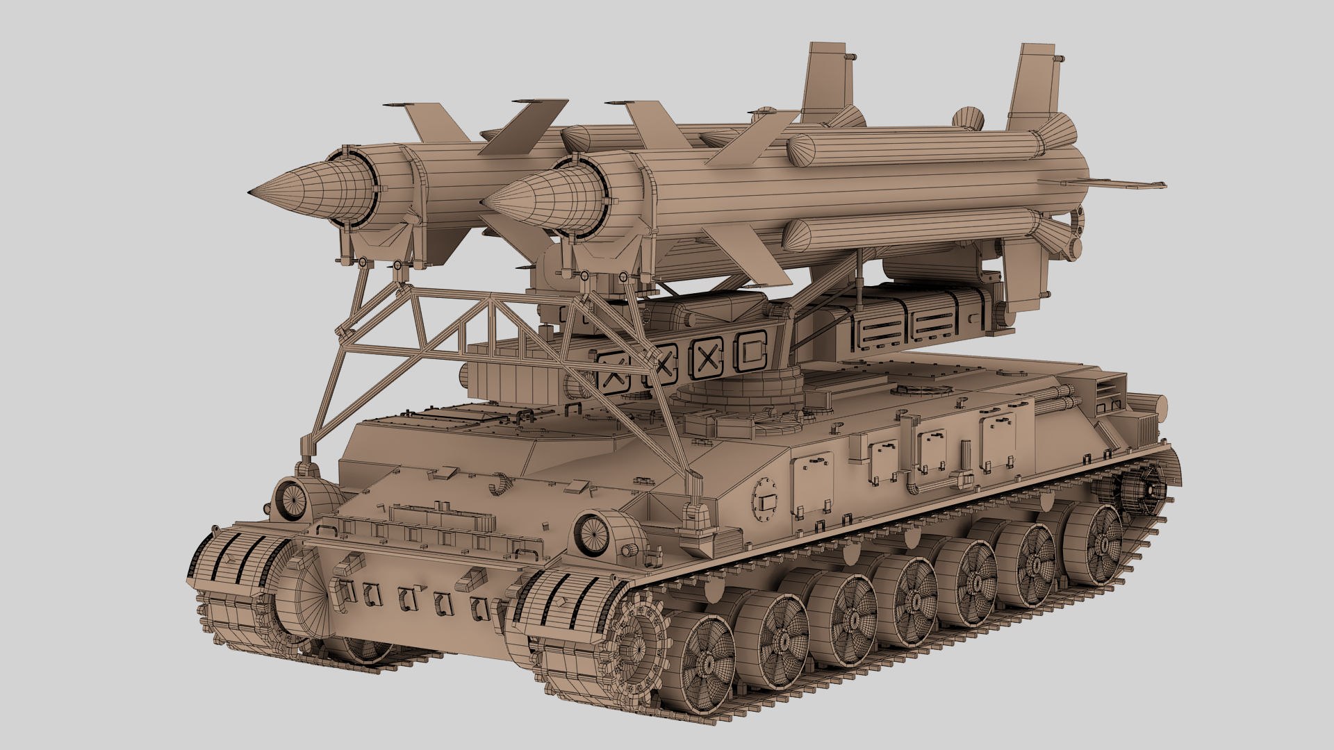 3d Model Russian 2k11 Krug Ganef