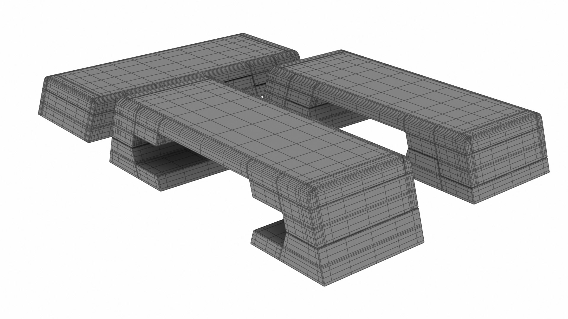 3D Pilates Stepper Model - TurboSquid 1947143