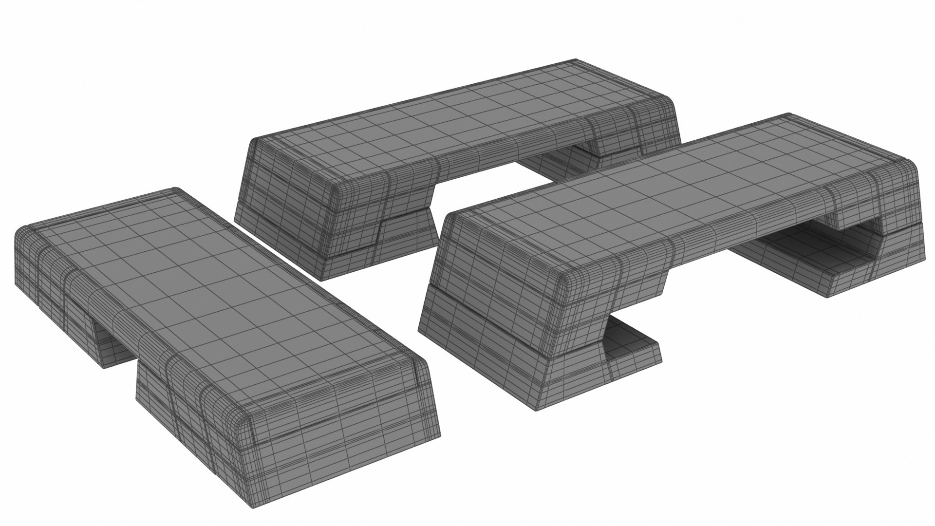 3D Pilates Stepper Model - TurboSquid 1947143