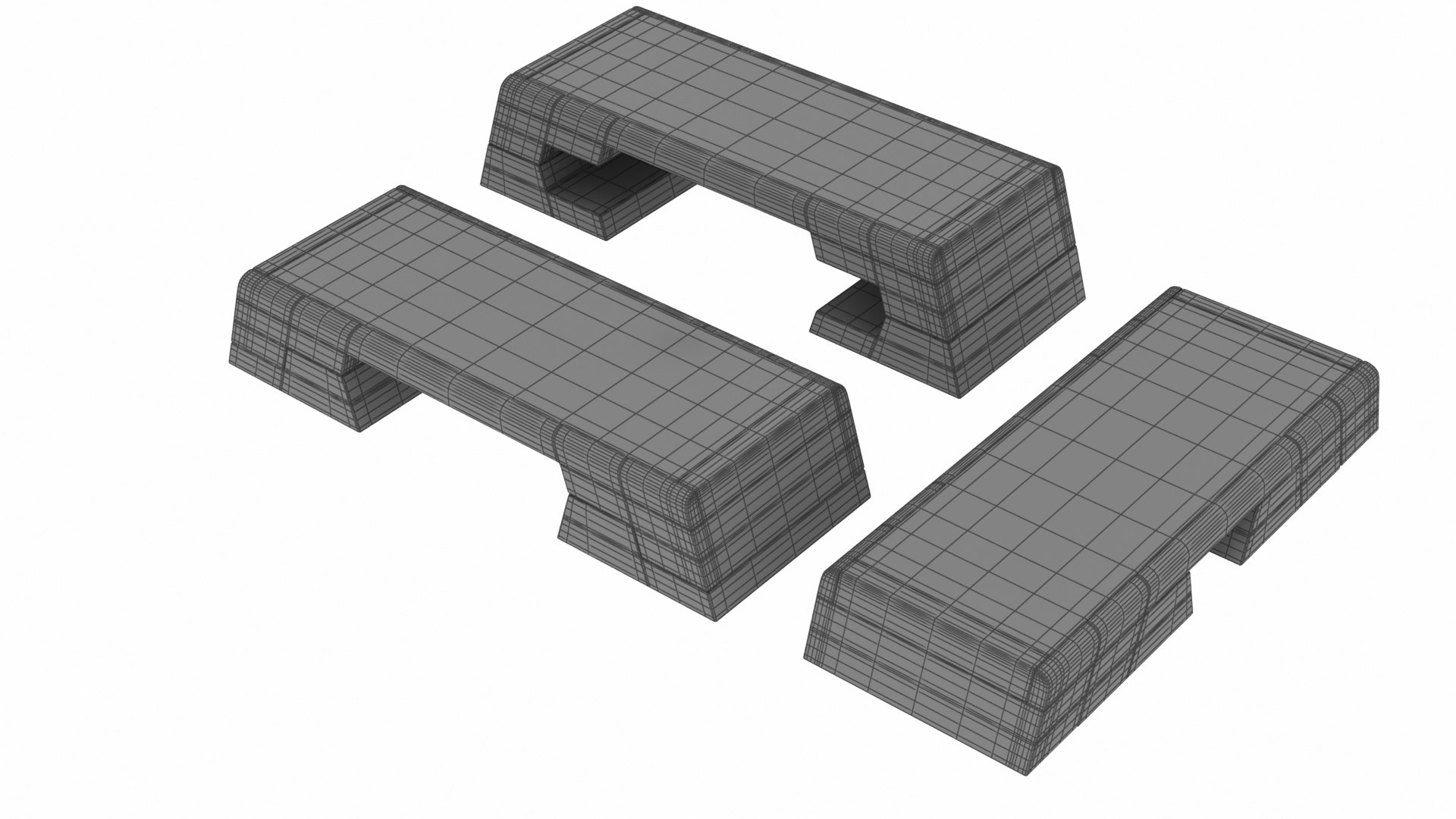 3D Pilates Stepper Model - TurboSquid 1947143