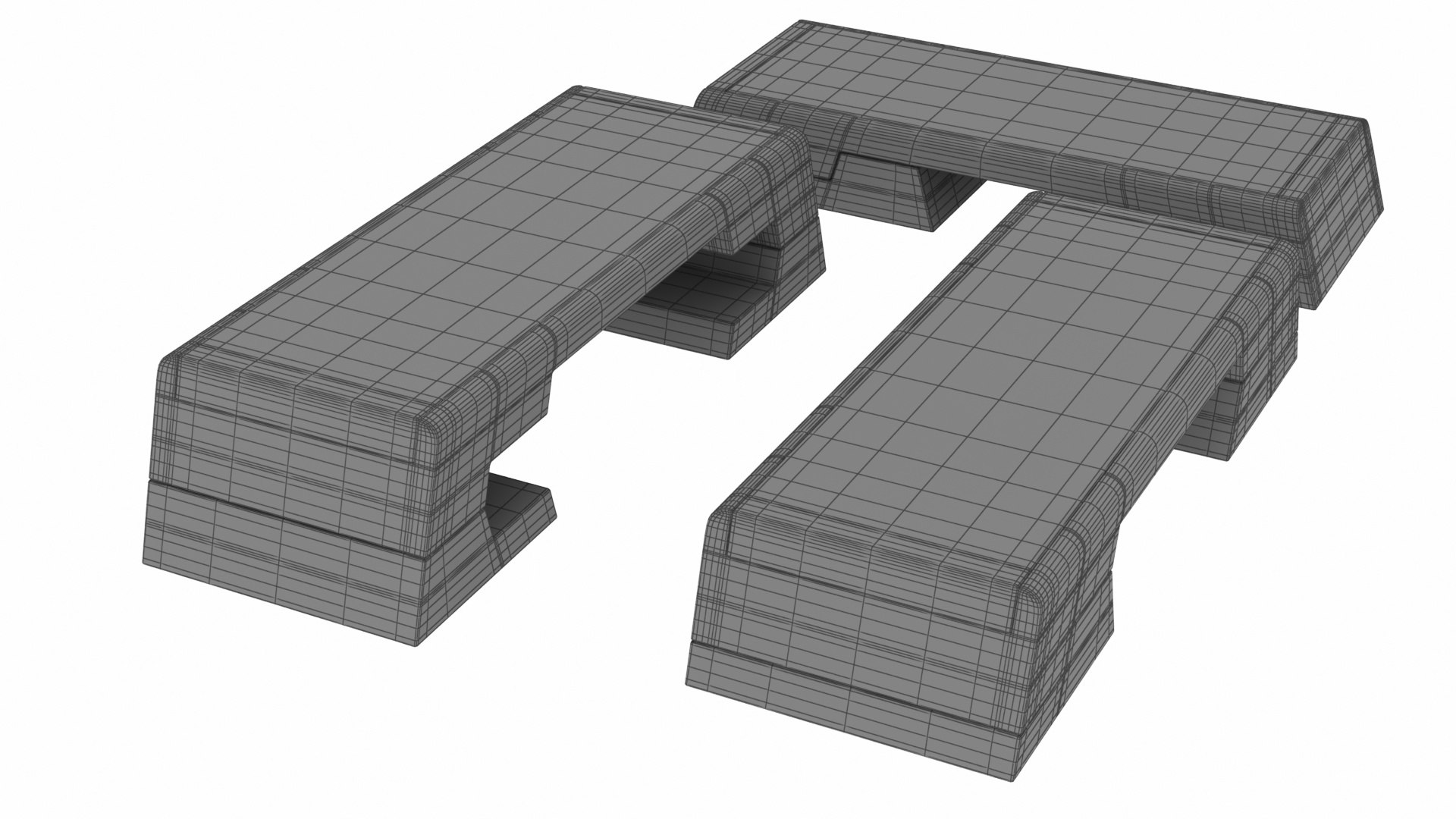 3D Pilates Stepper Model - TurboSquid 1947143