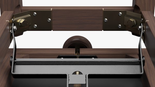 Realistic lever harp bench 3D model - TurboSquid 1589365