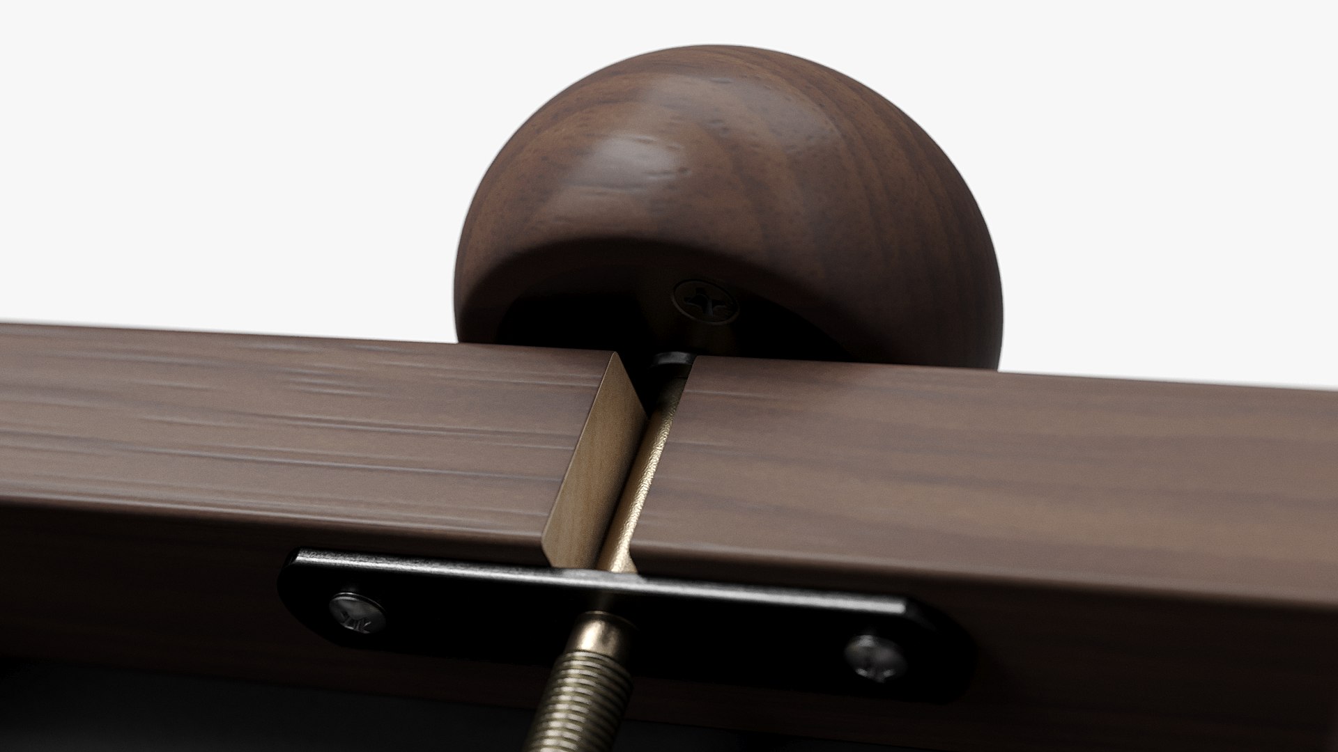 Realistic lever harp bench 3D model - TurboSquid 1589365