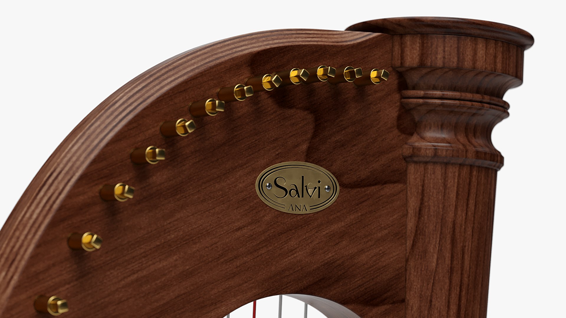 Realistic lever harp bench 3D model - TurboSquid 1589365