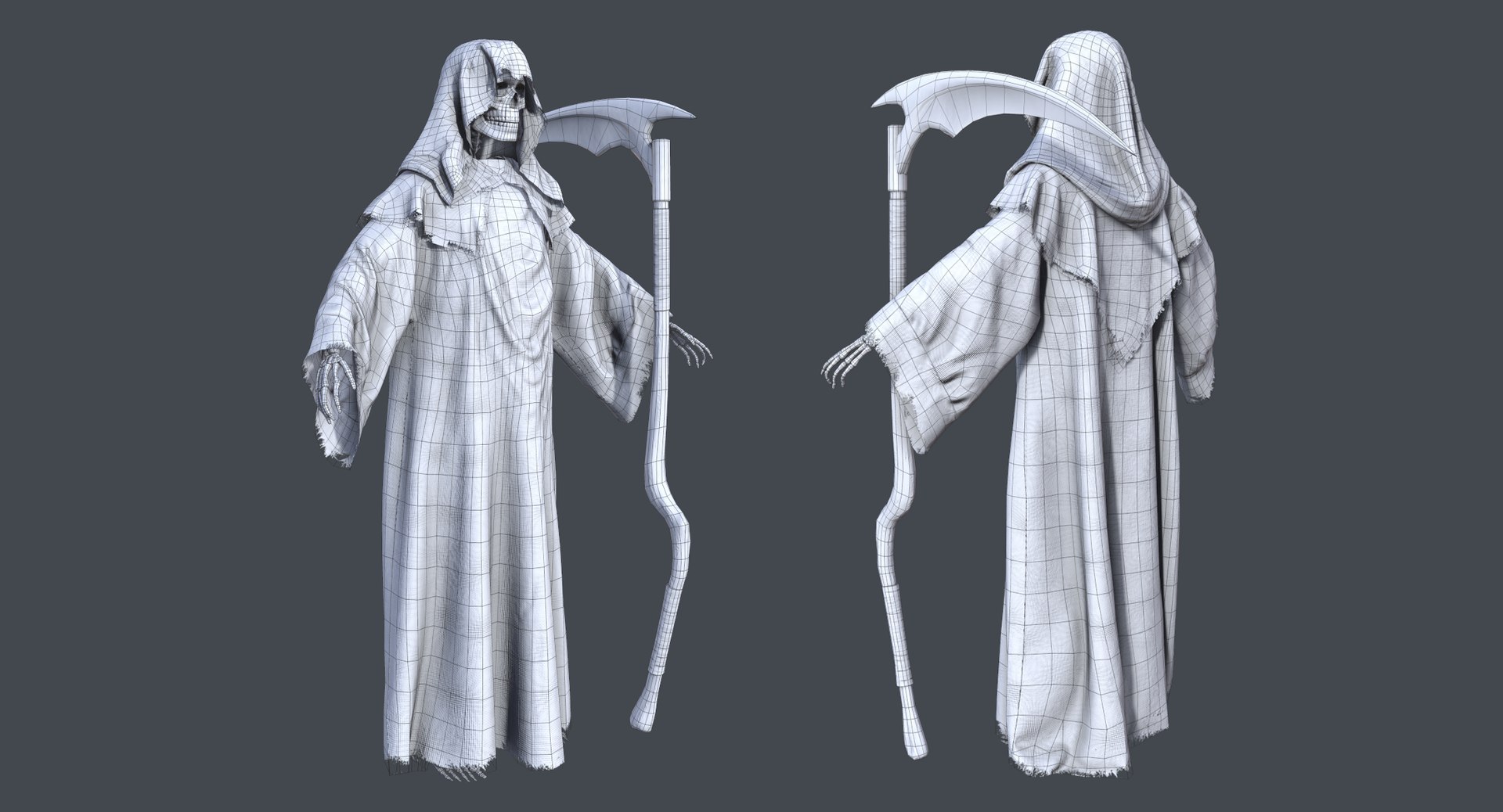 Grim Reaper 3d Model