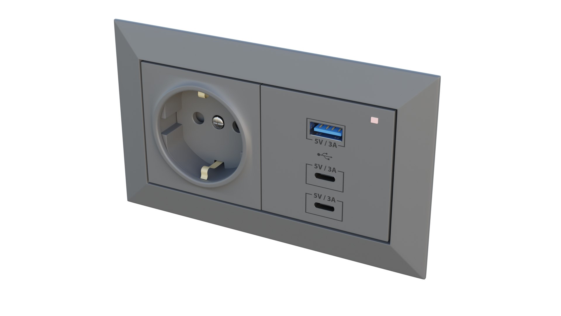 3D Wall Socket And Switches Collection Model A Model - TurboSquid 1819938