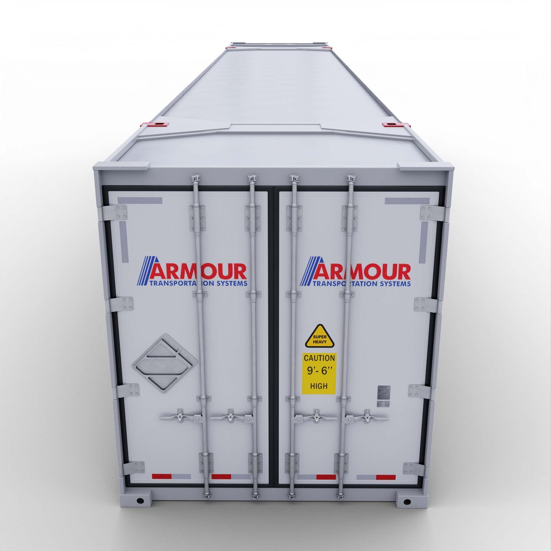 3D Reefer Container 53FT - TurboSquid 1990436