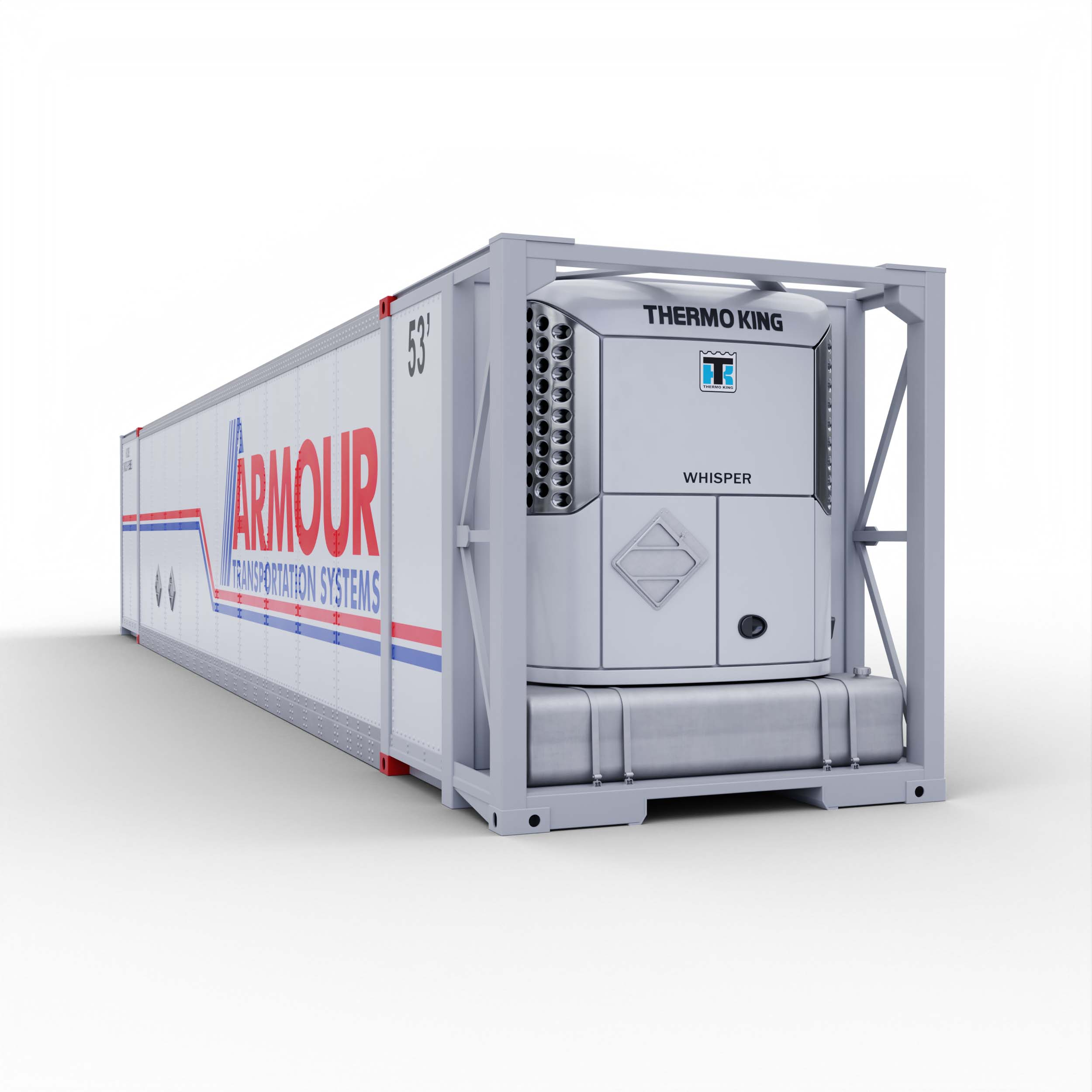 modelo 3d Reefer Container 53FT - TurboSquid 1990436