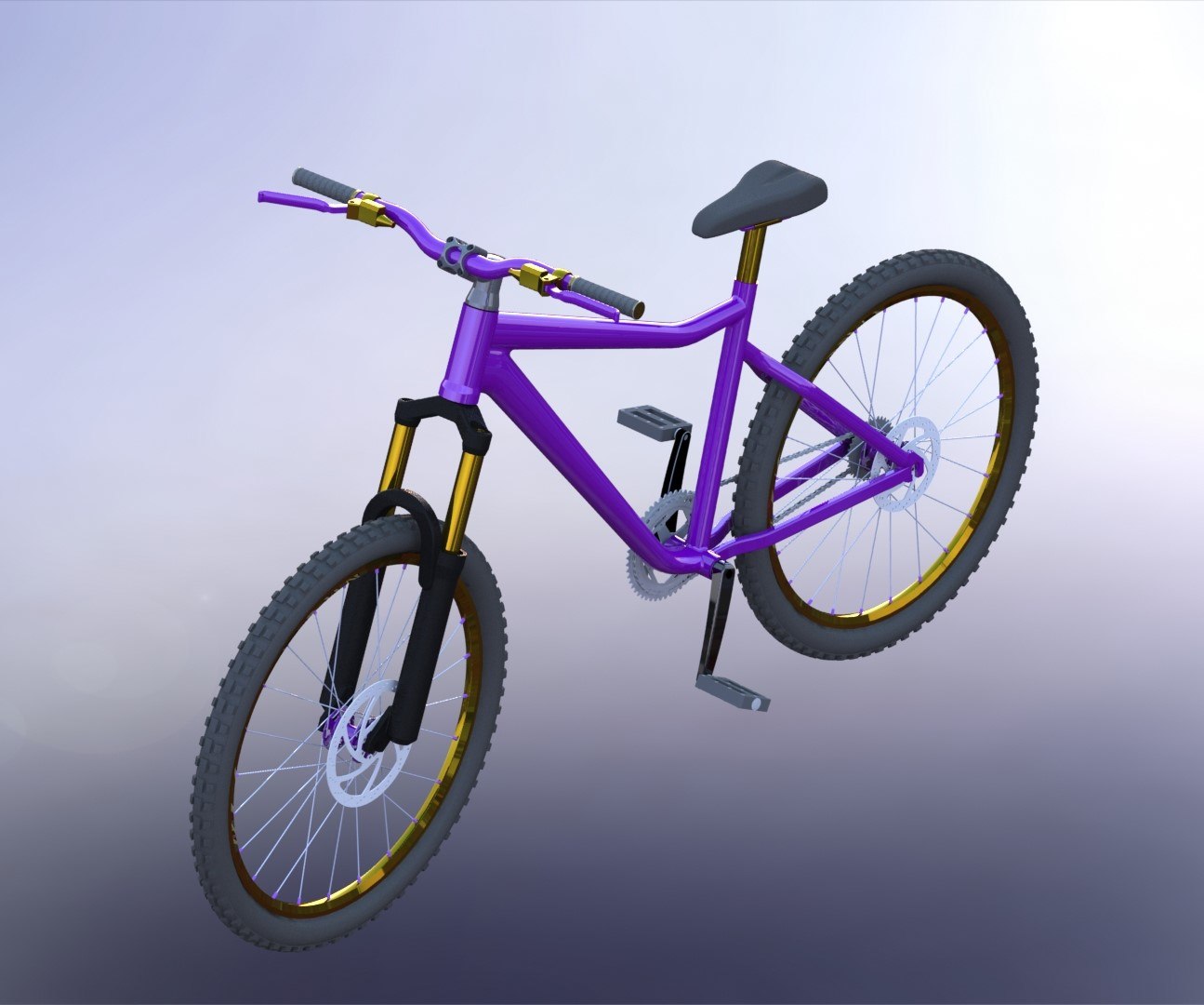 Mountain Bike Model - TurboSquid 2023144