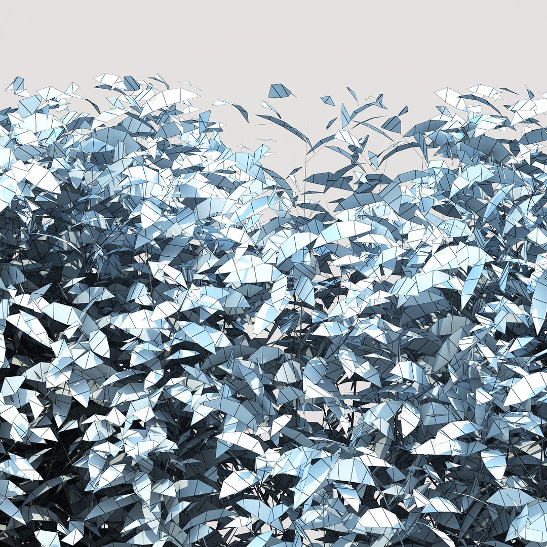 3d Tree Scatter Model