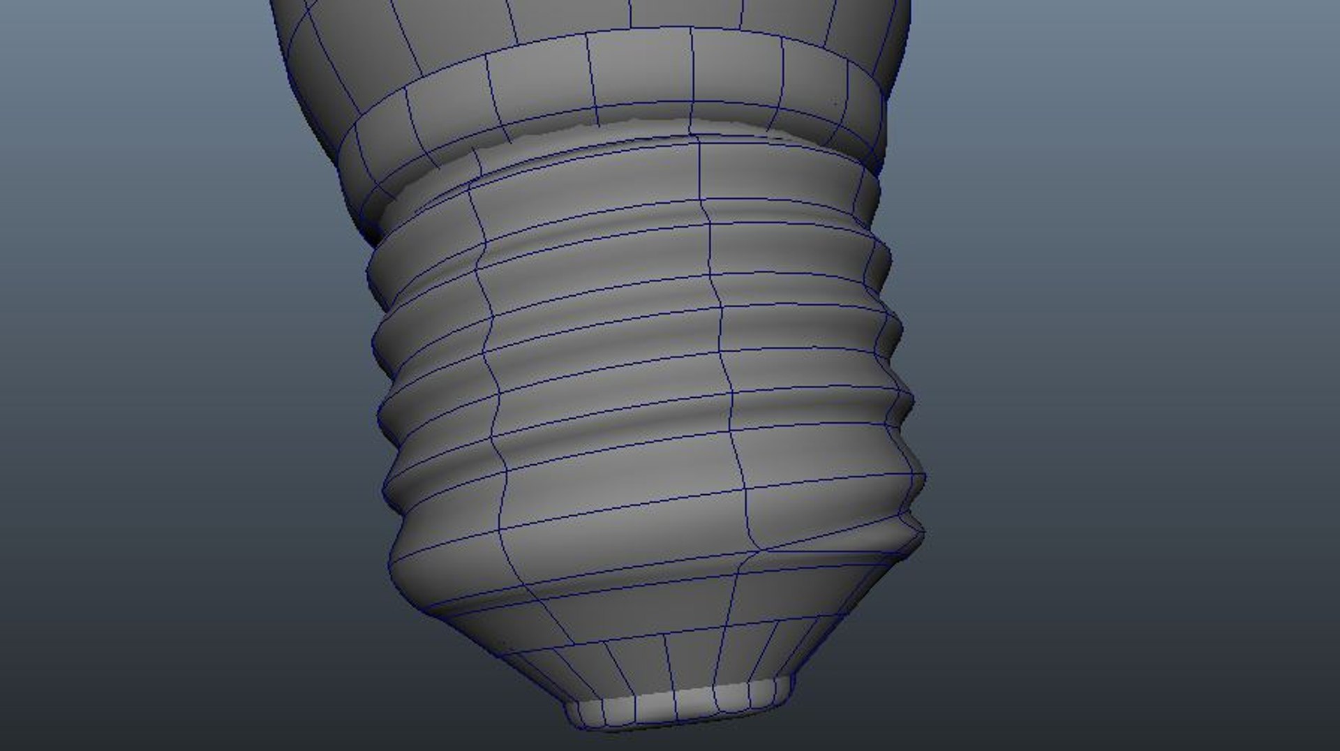 3d electric lightbulb