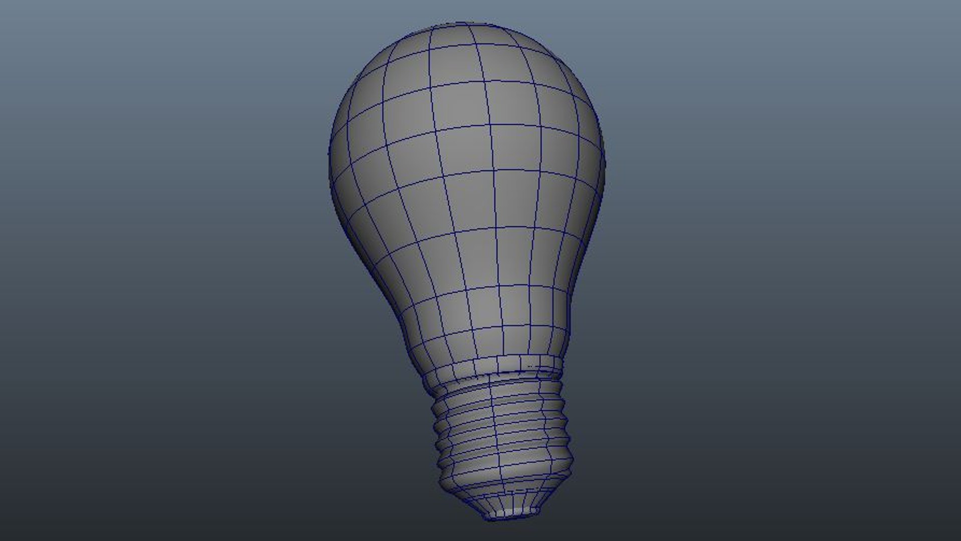 3d electric lightbulb