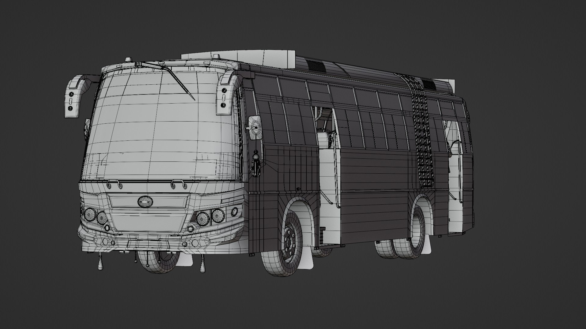 3D KrCo Private Bus Of TamilNadu - INDIA Model - TurboSquid 1887555