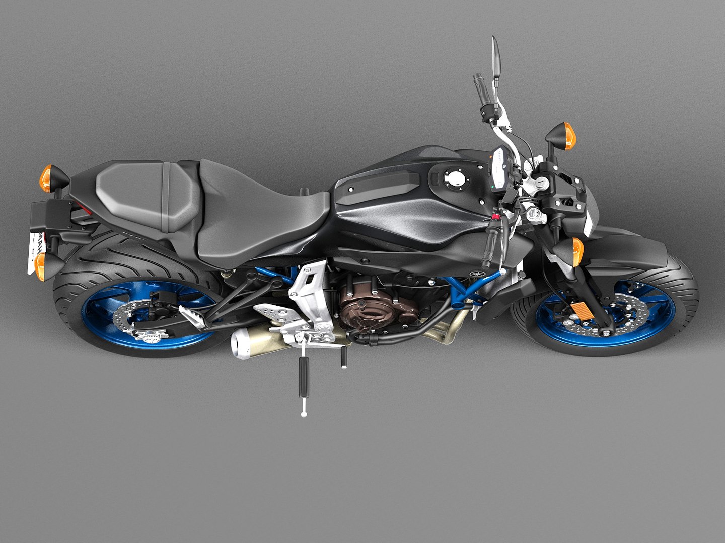 3d 2016 Yamaha Fz Model