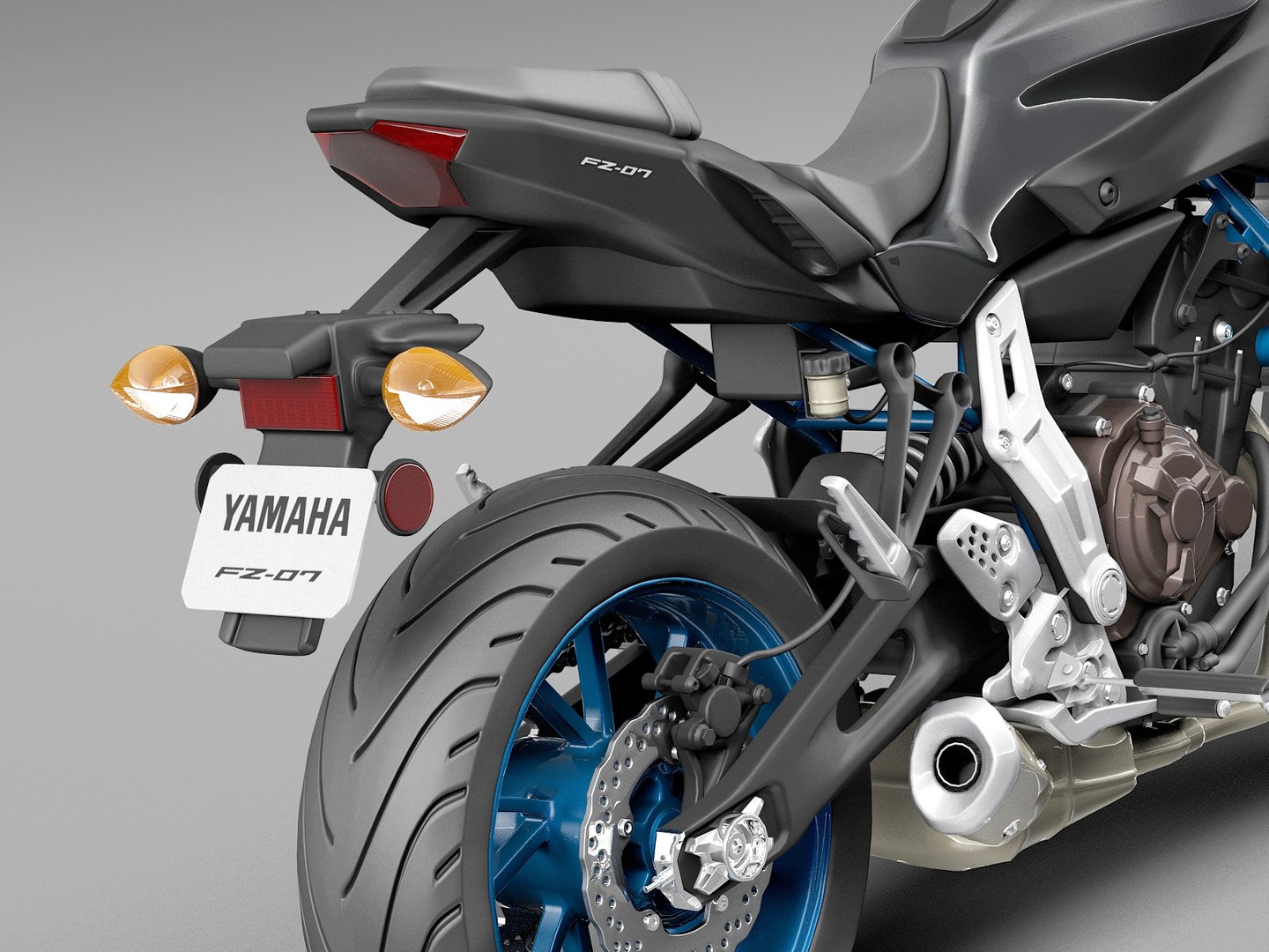 3d 2016 Yamaha Fz Model