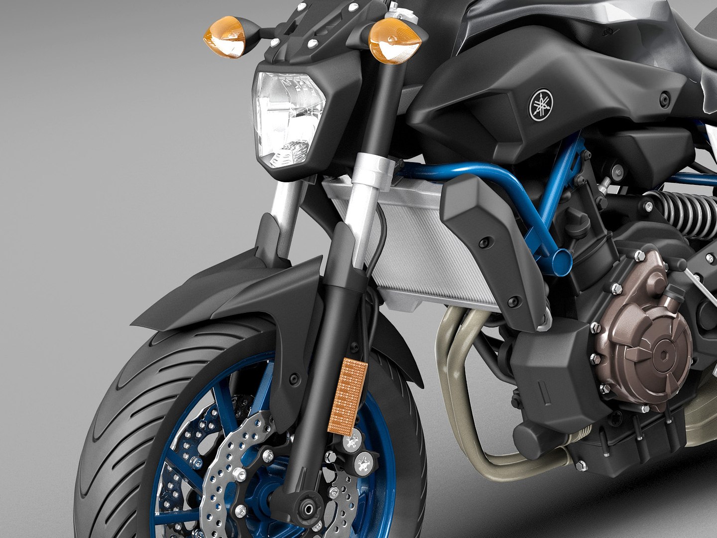 3d 2016 Yamaha Fz Model
