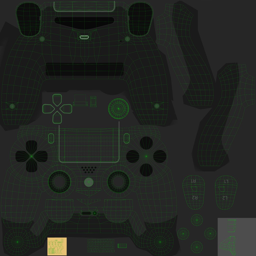 3D Sony Dualshock 4 Wireless Model - TurboSquid 1287743