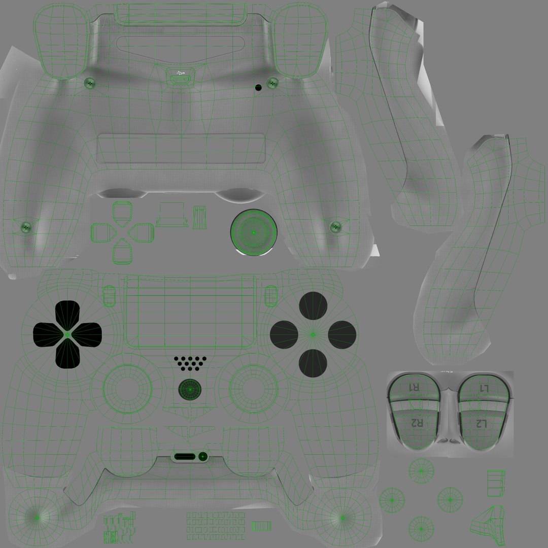 3D Sony Dualshock 4 Wireless Model - TurboSquid 1287743