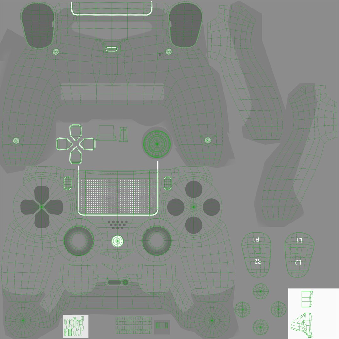 3D Sony Dualshock 4 Wireless Model - TurboSquid 1287743