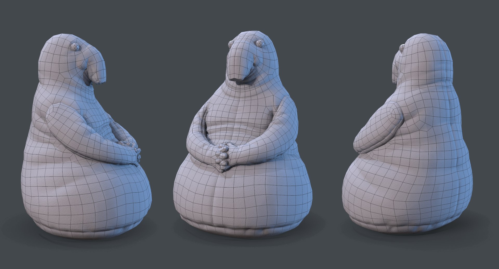 3D Homunculus Loxodontus Toy Model - TurboSquid 1423175