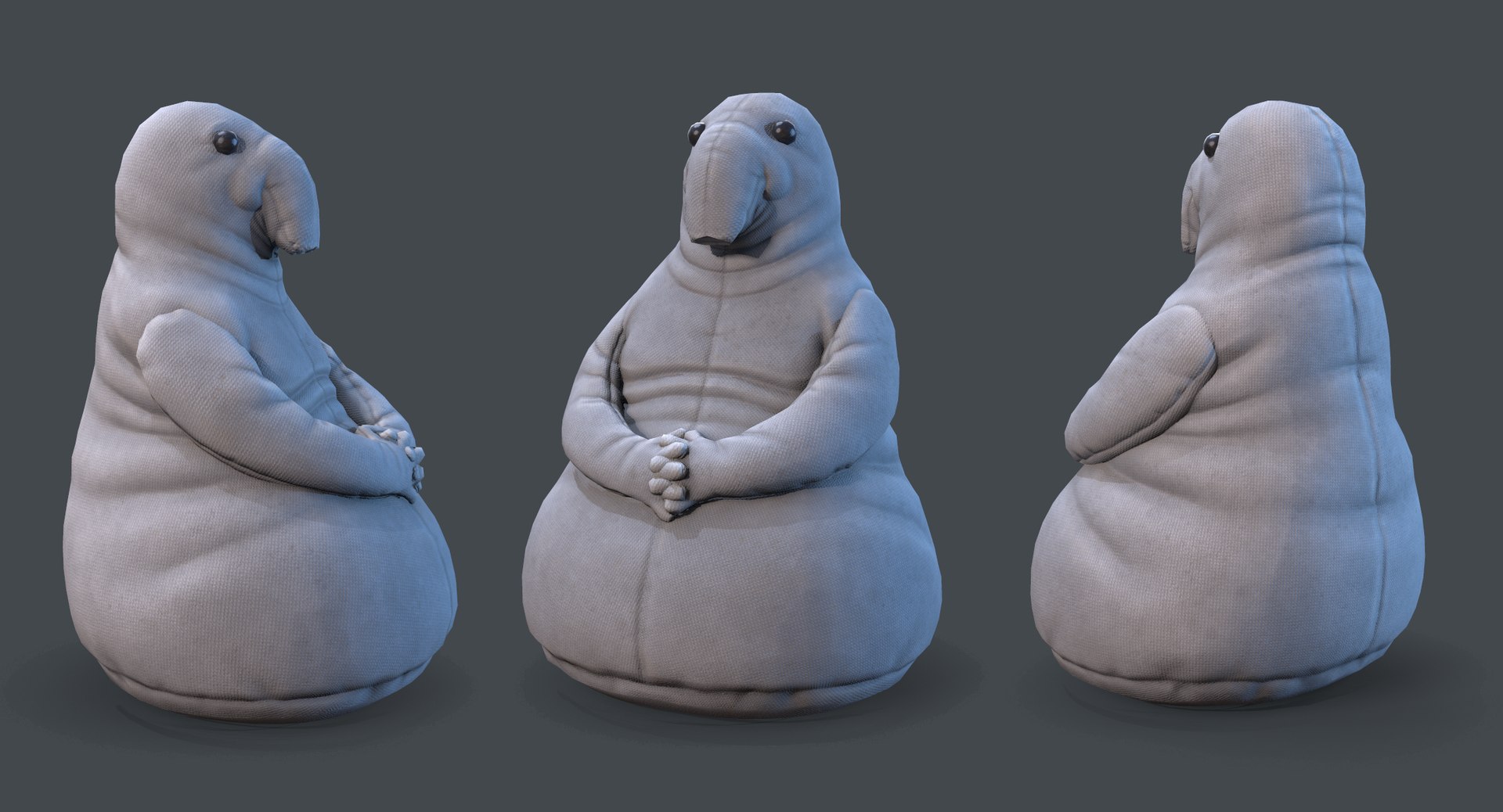 3D Homunculus Loxodontus Toy Model - TurboSquid 1423175